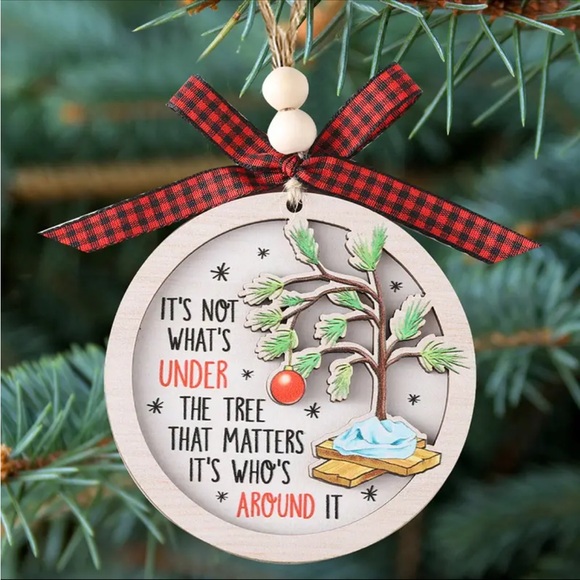 Holiday | Its Not Whats Under The Tree Ornament | Poshmark